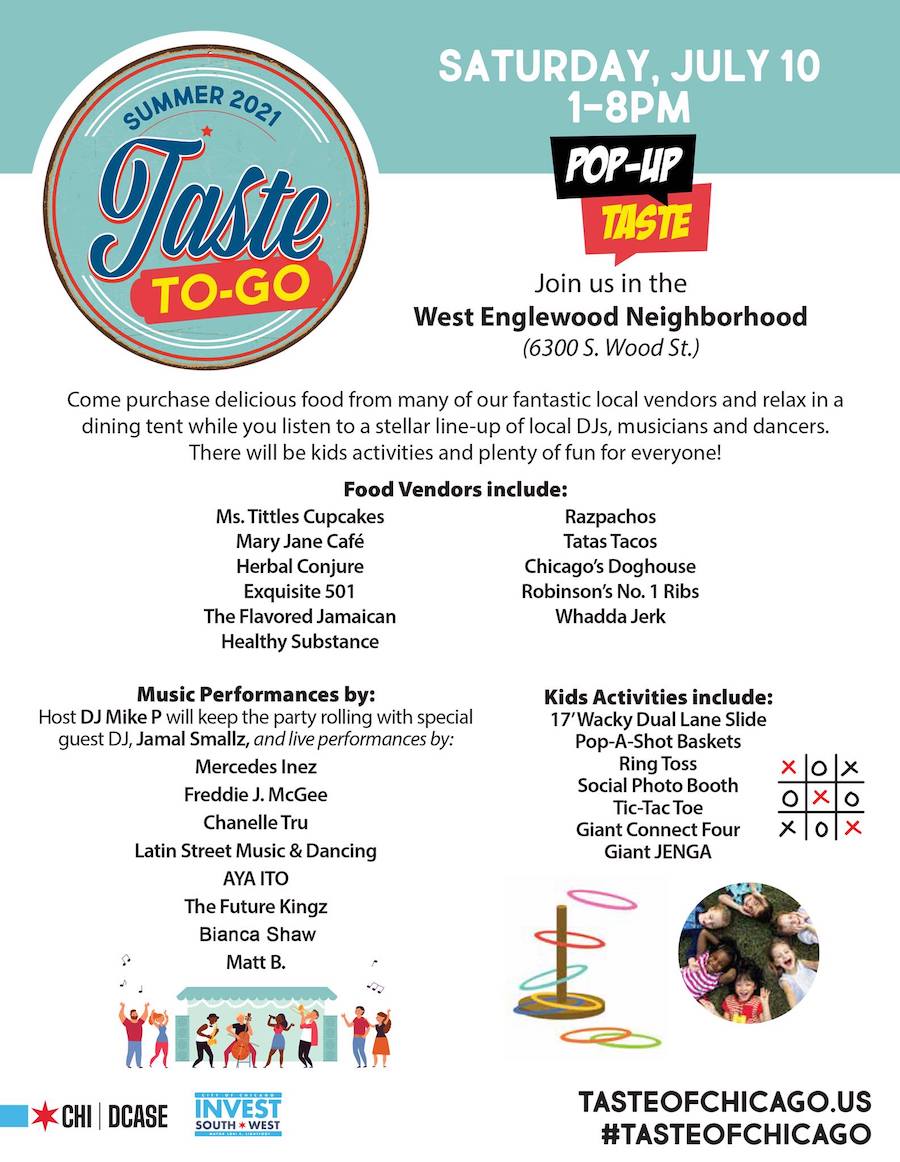 What’s Going On at the Taste of Chicago Today? (July 10, 2021) - Eye On ...